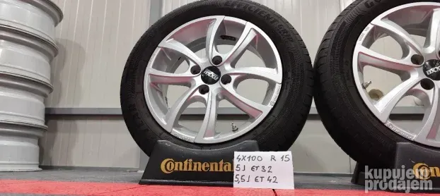 Felne 4x100 r 15 smart fortwo - KupujemProdajem