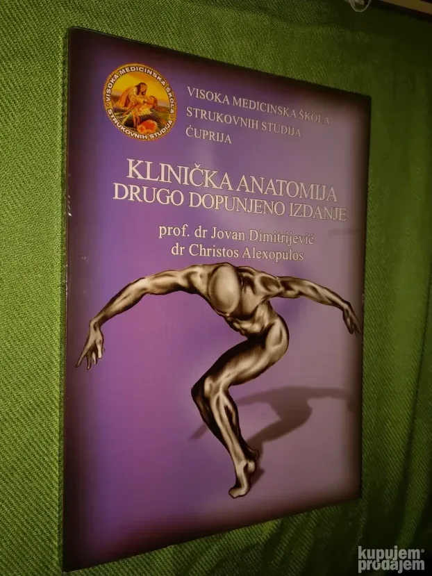 Klinicka anatomija - Prof Dr Jovan Dimitrijevic - KupujemProdajem