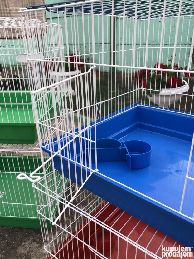 Kavezi za patuljaste kunice NOVO+poklon hranilica + pojilica - KupujemProdajem