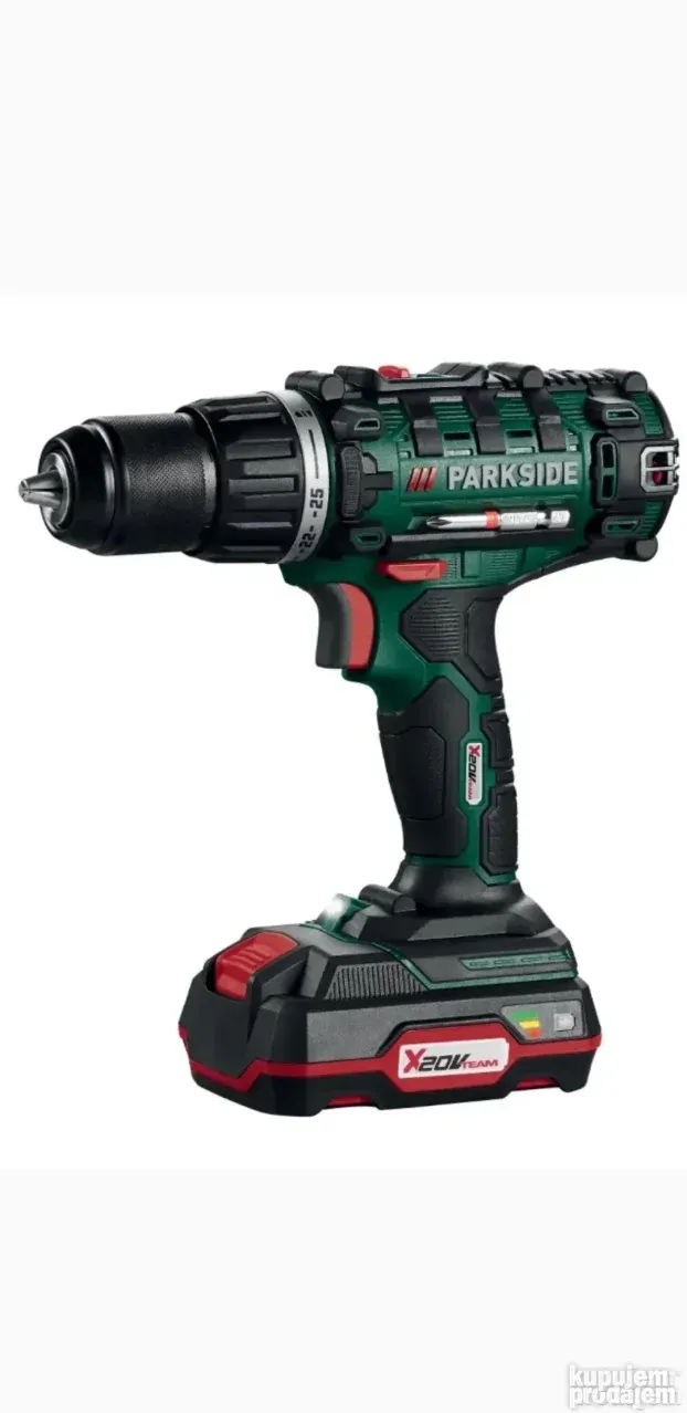 Parkside Aku Busilica Srafilica Odvijac 20v X Team - KupujemProdajem