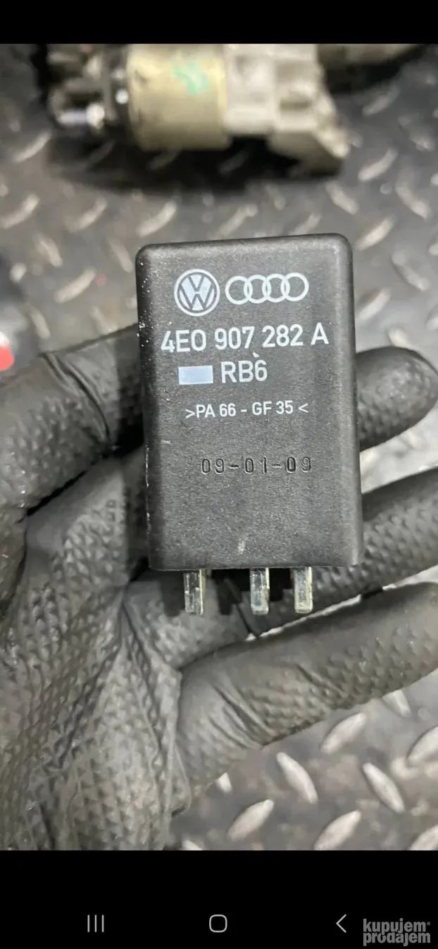 Audi vw relej 4e0907282a - KupujemProdajem