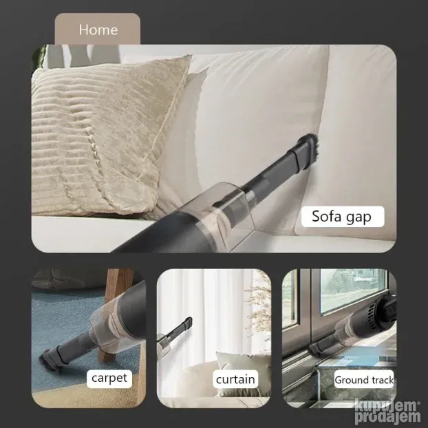 Mini Usisivac Rucni Usisivac za kucu i kola auto - KupujemProdajem