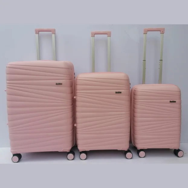 HIT SNIZENJE POLIPROPILEN Koferi set 3u1 mod.PP10 roze - KupujemProdajem