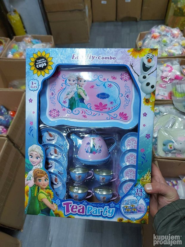 Frozen cajnik sa soljama - KupujemProdajem