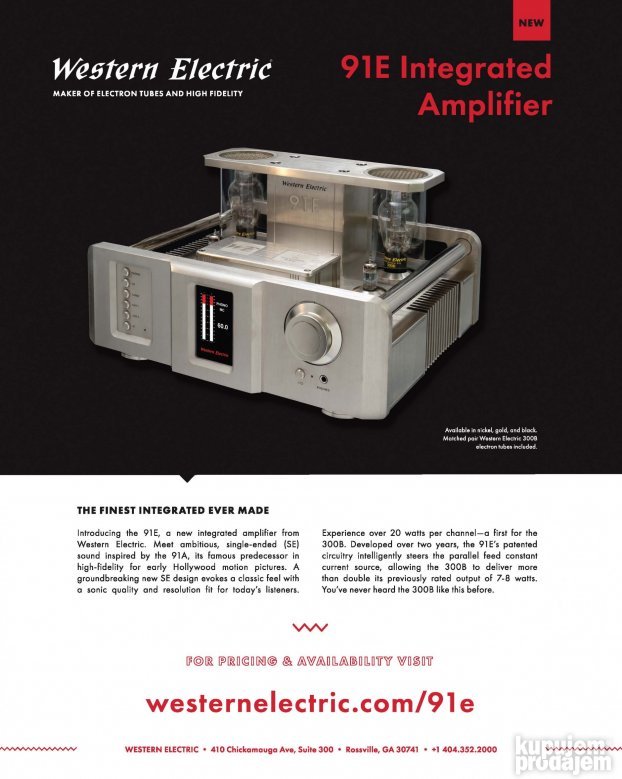 Western Electric WE91E 300B Single End - KupujemProdajem