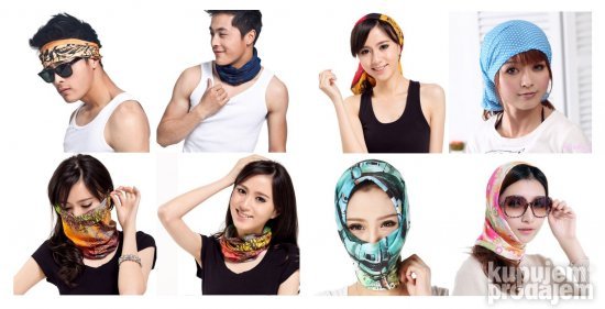 Bandana Marama Klovn Clown Sal Potkapa Maska Model 2 (Pajac ...