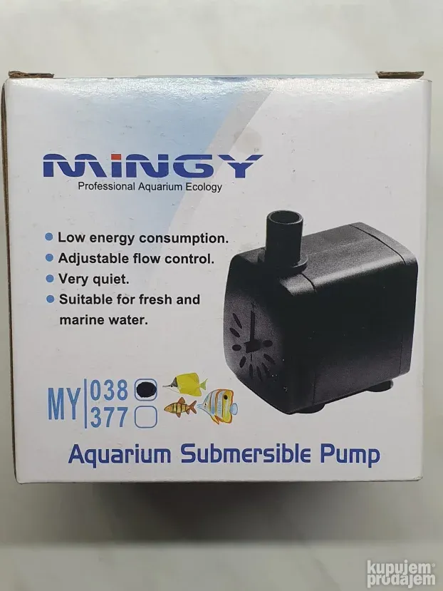 Pumpa za akvarijume/fontane potapajuća MINGY 8w MY038 - KupujemProdajem