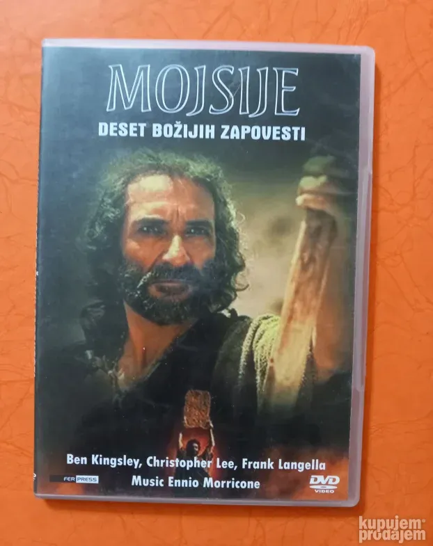 Mojsije deset Božjih zapovesti DVD Stari zavet - KupujemProdajem
