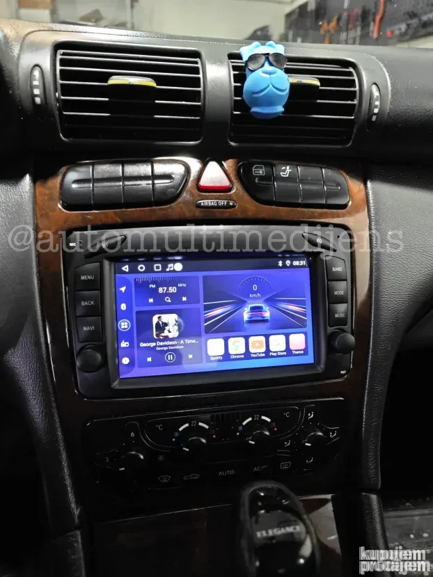 Mercedes W209 W203 CLK Android Multimedija USB GPS Kamera - KupujemProdajem