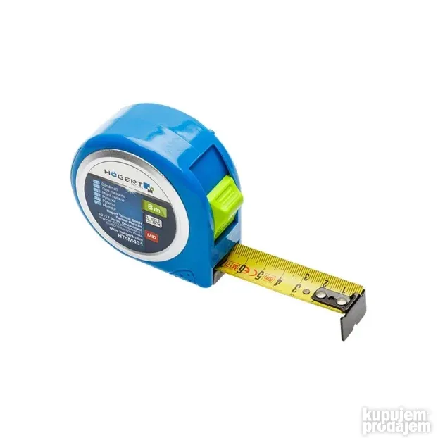 Merna traka potezna 8m x 25mm sertifik. presvucena teflonom ...