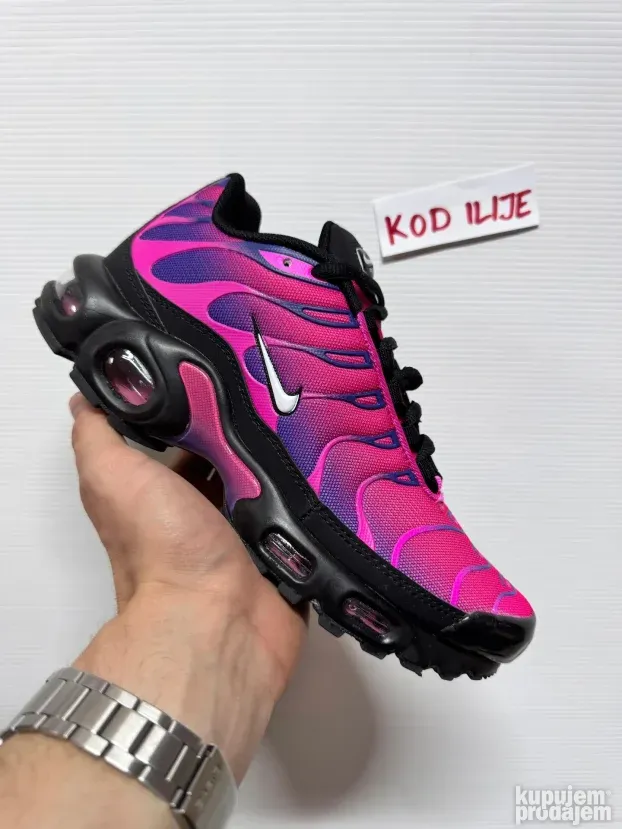 NIKE AIR MAX PLUS TN, Rebellious Air; Nove Patike Roze Mix ...