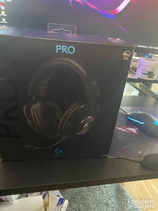 Logitech G Pro X black slusalice 7.1 GARANCIJA USB Akcija - KupujemProdajem