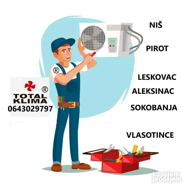 Montaza/ugradnja/servis klima uredjaja -profesionalni servis - KupujemProdajem