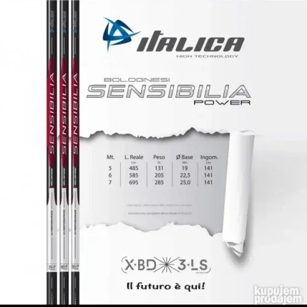 Italica Sensibilia Power 5m, 6m i 7m Bolonjezi 15gr. - KupujemProdajem