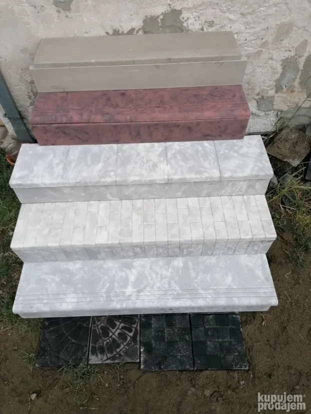 Gazište za stepenice, betonsko, protivklizno KLINKER veliki ...