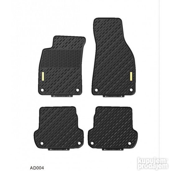Original Tipske Gumene Patosnice AUDI A4 B6 / B7 / Seat Exeo ...