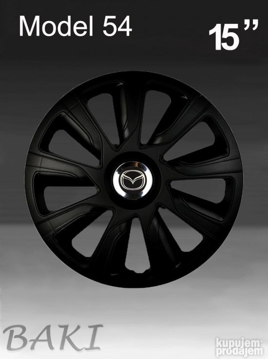 Ratkapne MAZDA 15 model 54 Ratkapne r15 Mazda ratkapne - KupujemProdajem