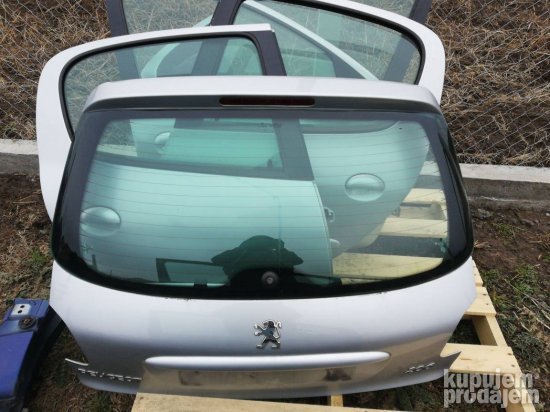Vrata pezo 206 5 vrata gepek vrata peugeot 206 - KupujemProdajem