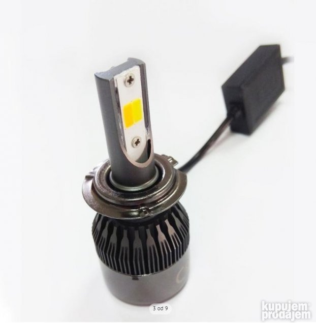 LED sijalice H7 set C9S sa DOUBLE LIGHT 40W - KupujemProdajem