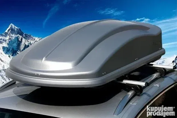 Krovni kofer Levup Space 430 Silver (PO PORUDZBINI) - KupujemProdajem