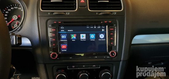 Multimedija v1 Android 7in VW Golf 6 gps navigacija VI MK6 ...