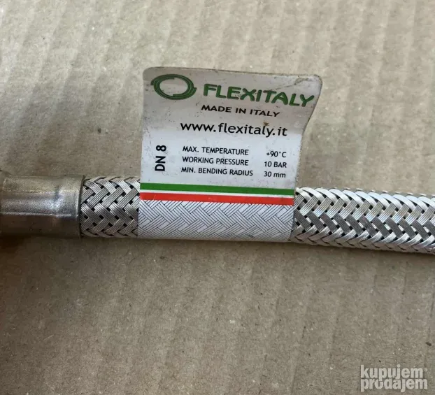 CEVI flexi Inox za veliki BOJLER, 1/2 - 1/2, 30 cm, Nove - KupujemProdajem