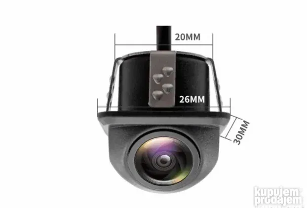 parking kamera fish eye 180 stepeni ugao - KupujemProdajem