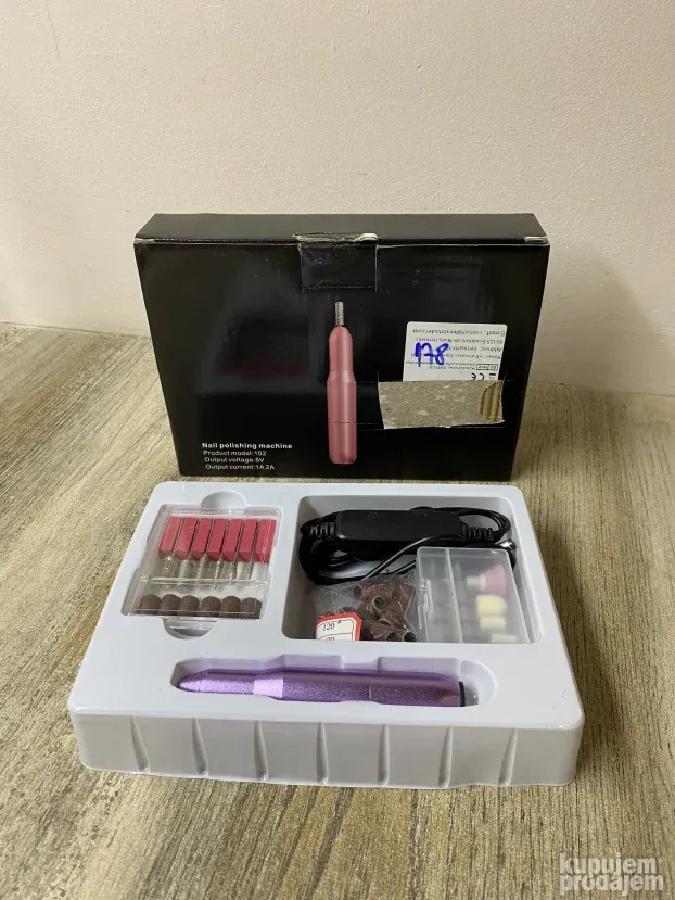 Prenosivi električni set za manikir i pedikir - KupujemProdajem