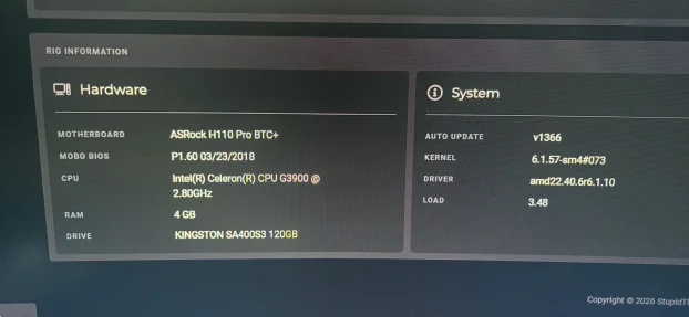 Minin rig 9x Rx 5700xt Sapphire Nitro+ , Red Devil,Gigabite ...