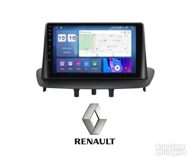 Multimedija android car play renault megane 3 9 inca - KupujemProdajem