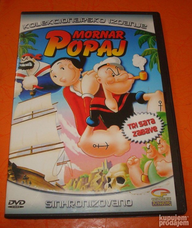 Mornar Popaj DVD Popaj i Ali Baba i 40 razbojnika - KupujemProdajem