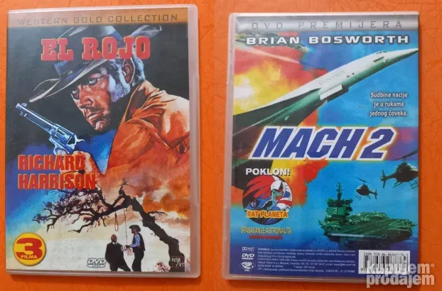 Kaubojski film dvd Razni vestern kolekcija - KupujemProdajem