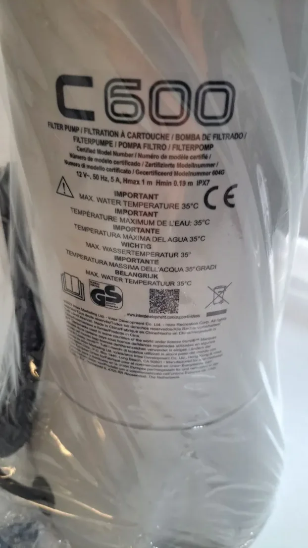 Filter pumpa INTEX C600 za bazen-Novo - KupujemProdajem