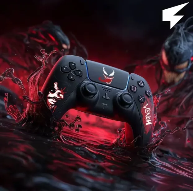 Dualsense PS5 Venom Custom Dzojstik Kontroler Gamepad - KupujemProdajem