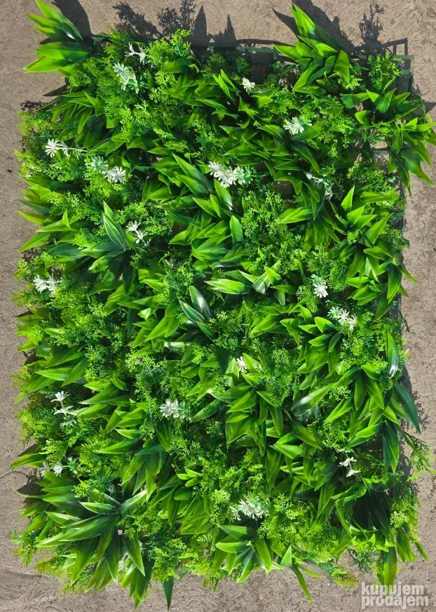 Zeleni zidovi vestacko zelenilo za zid paneli 60 x40cm TIP F ...