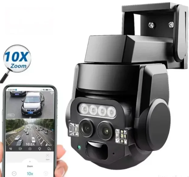 Smart rotirajuca kamera sa dva sociva -SIVA - WIFI CARECAM ...