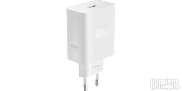 Oppo 45W USB-C SuperVooc Adapter White ORIGINAL - KupujemProdajem