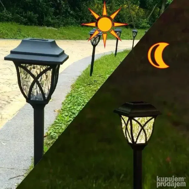 Led solarne lampe SOLARNE led lampe fenjer lampe - KupujemProdajem