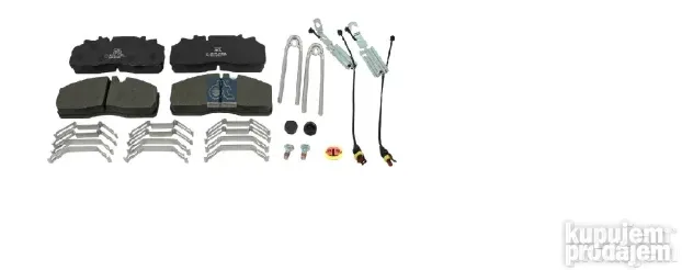 Komplet plocica-disk kocnica DAF, SAF, GIGANT, RENAULT TRUC ...