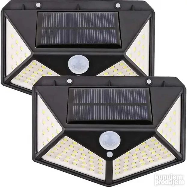Solarne LED lampe sa senzorom pokreta. Set od 2 komada! - KupujemProdajem