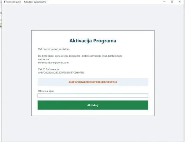 Kalkulator Zupčanika PRO – Softver za Mašinsku Obradu - KupujemProdajem