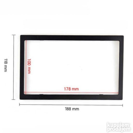 Univerzalna blenda za multimediju od 7 inča (sa kukicama) - KupujemProdajem