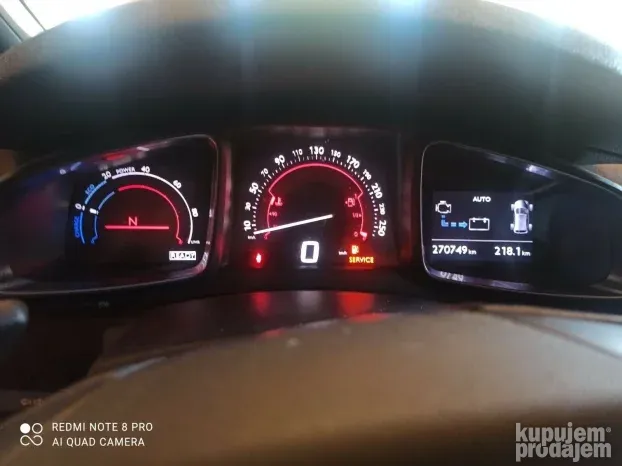 Citroen DS4 DS5 DS6 Displej (LCD) NOVO AKCIJA - KupujemProdajem