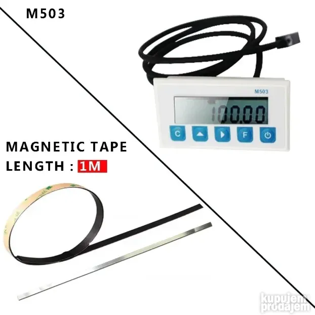 Merna traka duzine 1000mm za strug, glodalicu - Merna letva ...