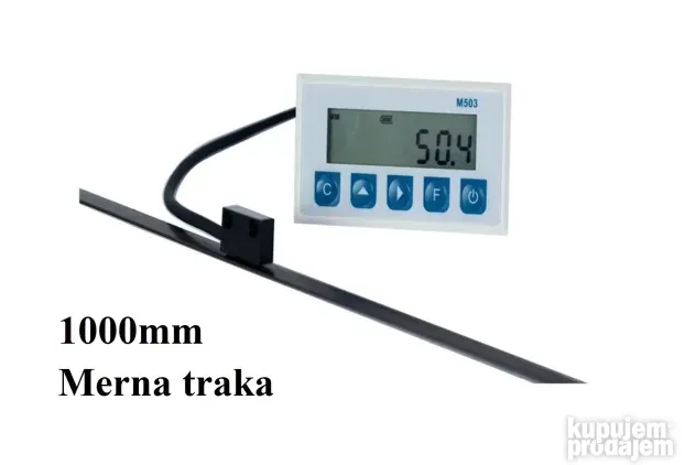 Merna traka duzine 1000mm za strug, glodalicu - Merna letva ...