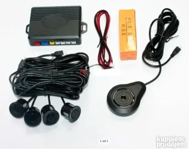 Parking senzori sa ekranom PISTAVAC crni - KupujemProdajem
