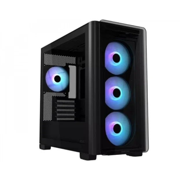 Kućište Asus A23 PLUS TG ARGB/Micro-ATX/Mini-ITX/kaljeno sta ...