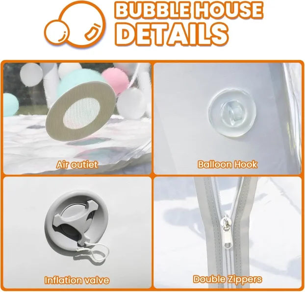 Rozi Bubble House Tunel Na Naduvavanje - KupujemProdajem