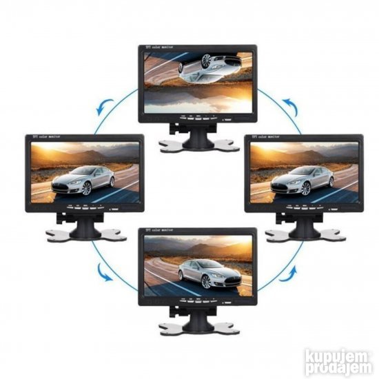 Monitor za multimediju i rikverc kameru - KupujemProdajem