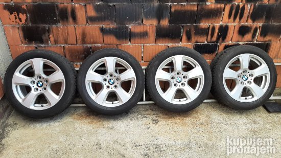 Org. Alu felne 17" BMW Style 243 5x120 7.5J ET43 - KupujemProdajem